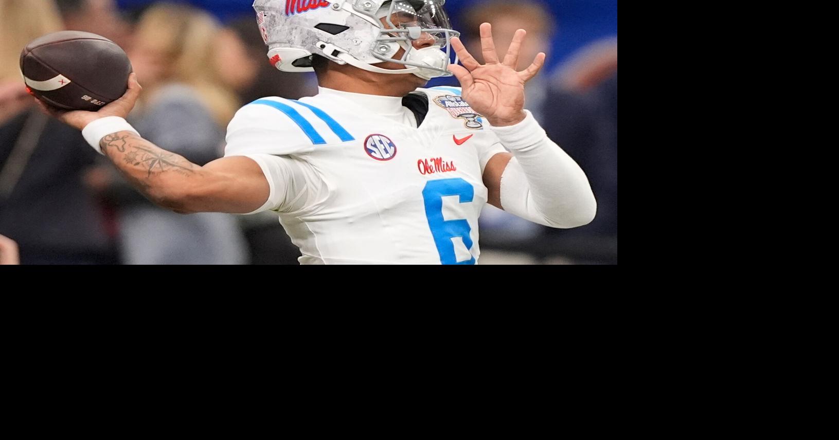 No. 6 seed Ole Miss, No. 10 Miami set up College Football Playoff game ...