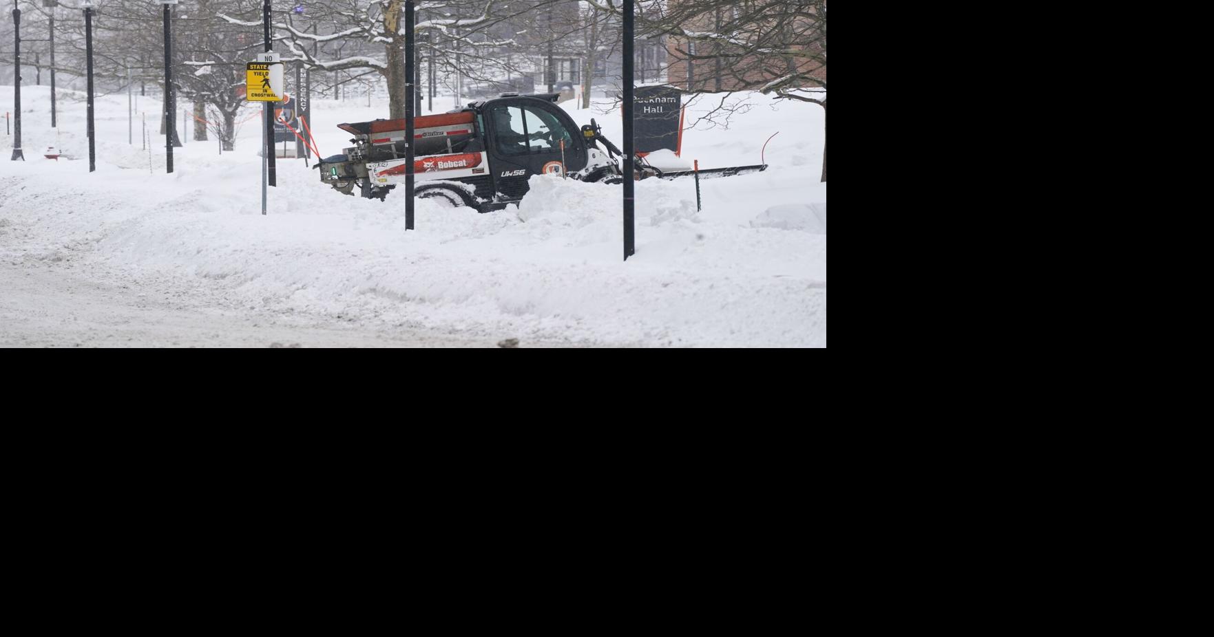 Snow removal hampers start of Buffalo State's semester