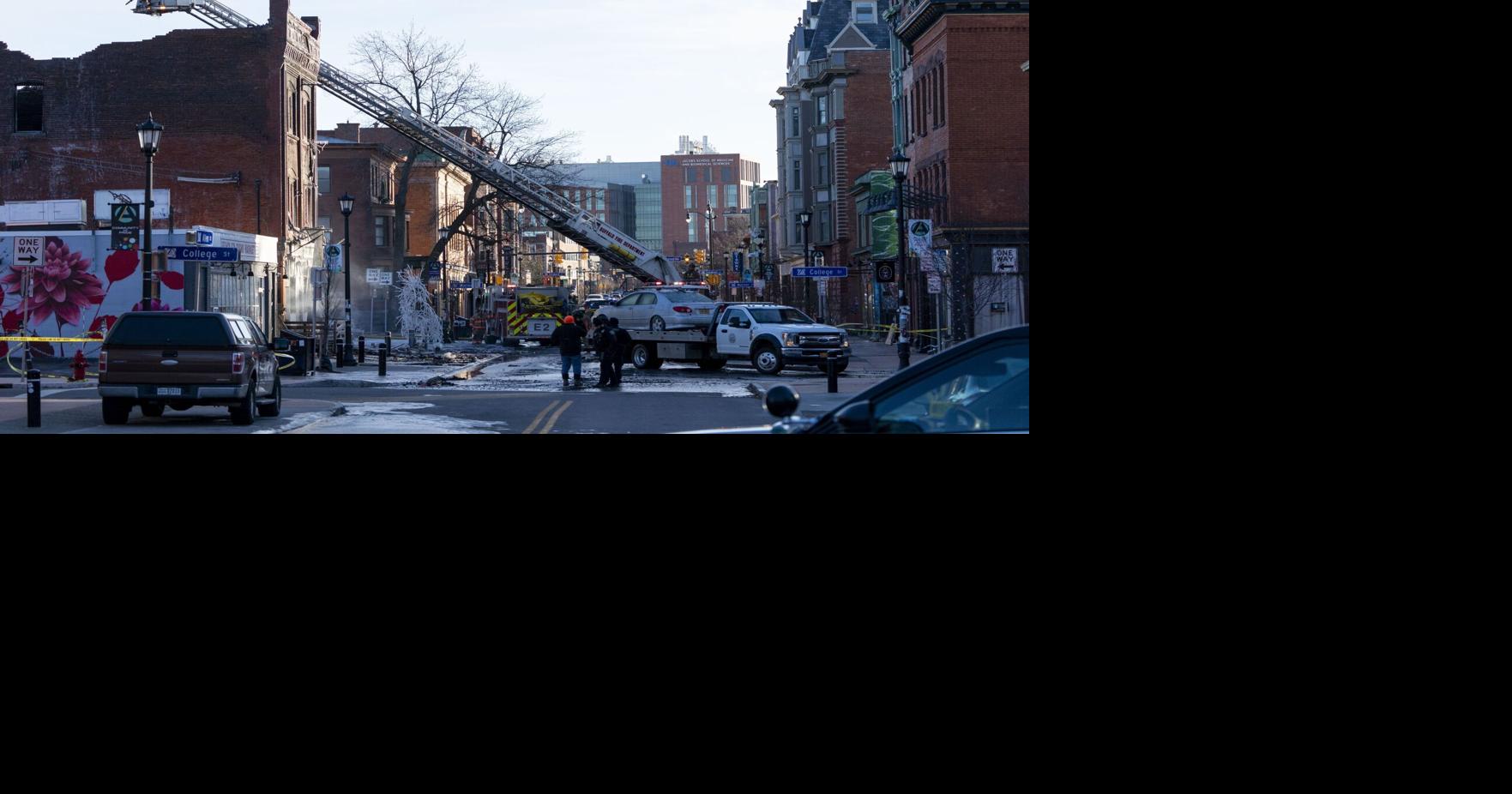 Mulligan's Brick Bar on fire overnight