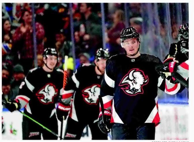 Olofsson's camp expecting trade from the Sabres