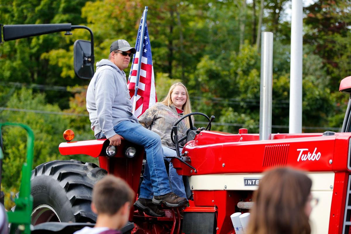 Eden students celebrate Drive Your Tractor to School Day
