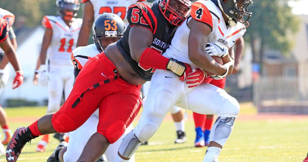 South Park's Jeremiah Sanders caps standout career by earning Trench Trophy