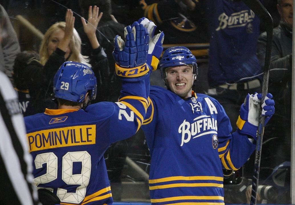Thomas Vanek, Jason Pominville selected for Sabres Hall