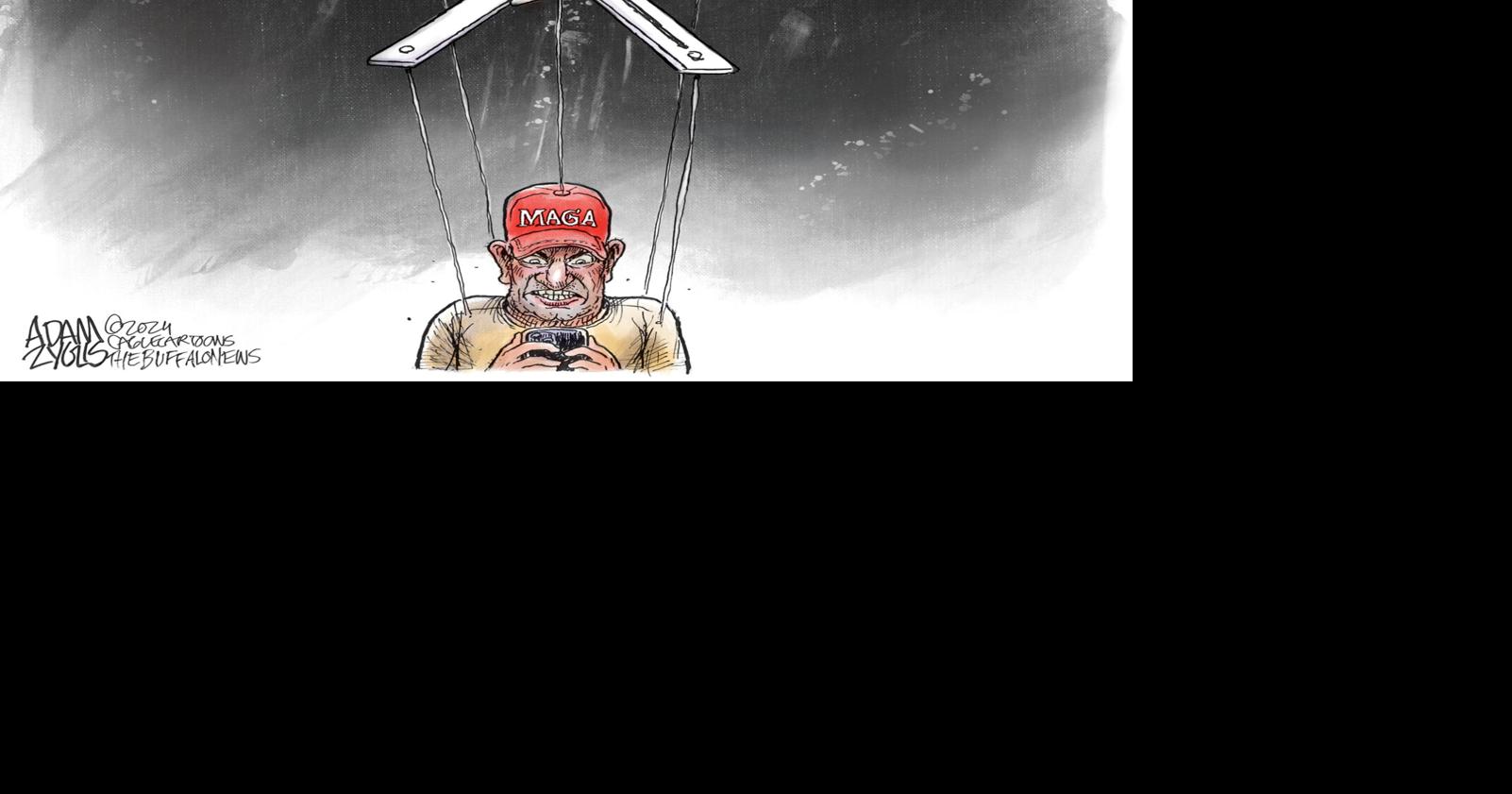 Adam Zyglis wins 2025 National Headliner Award