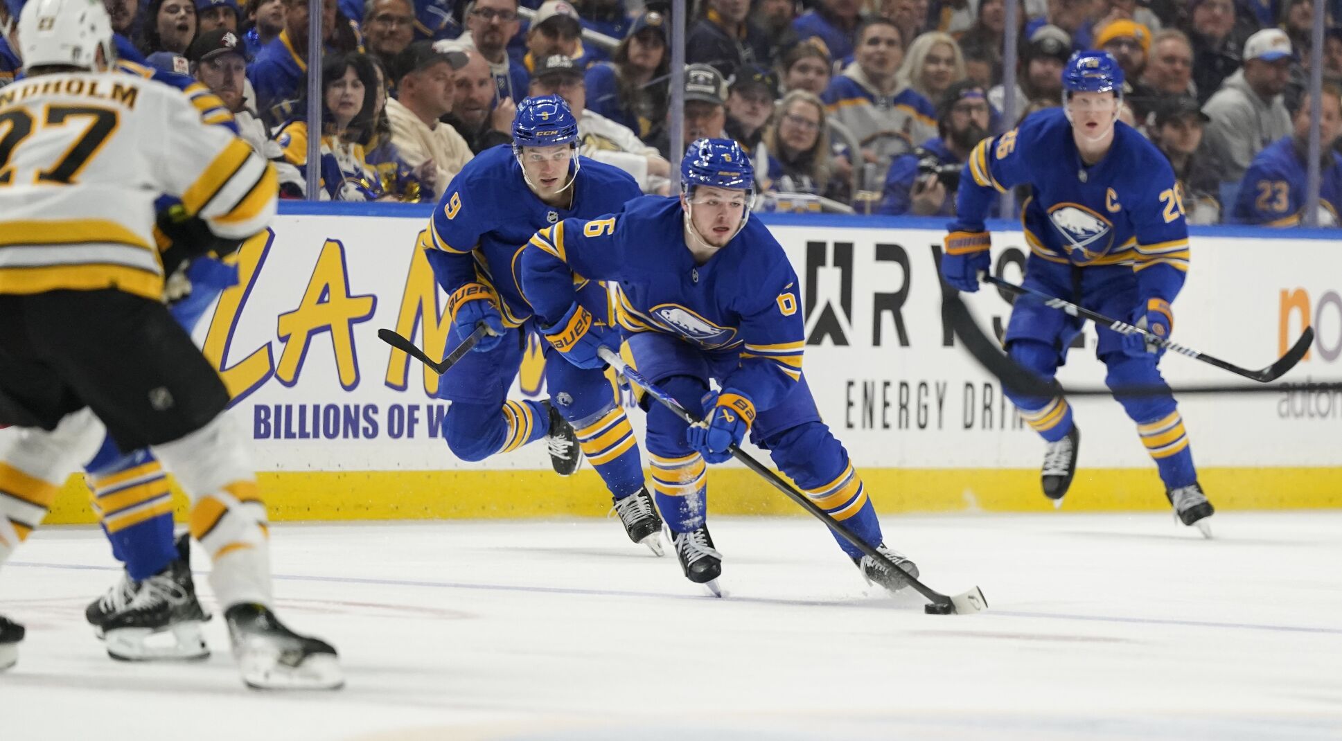 Zach Benson was Sabres' key in driving Bruins over the edge