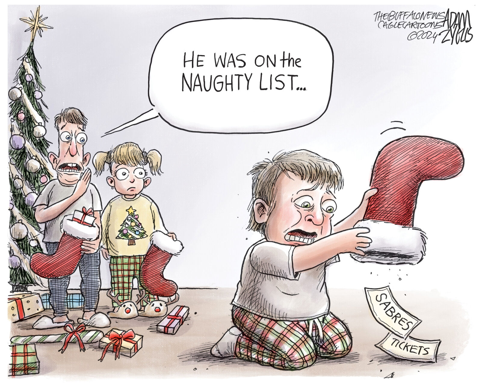 Adam Zyglis: Trump Tariffs