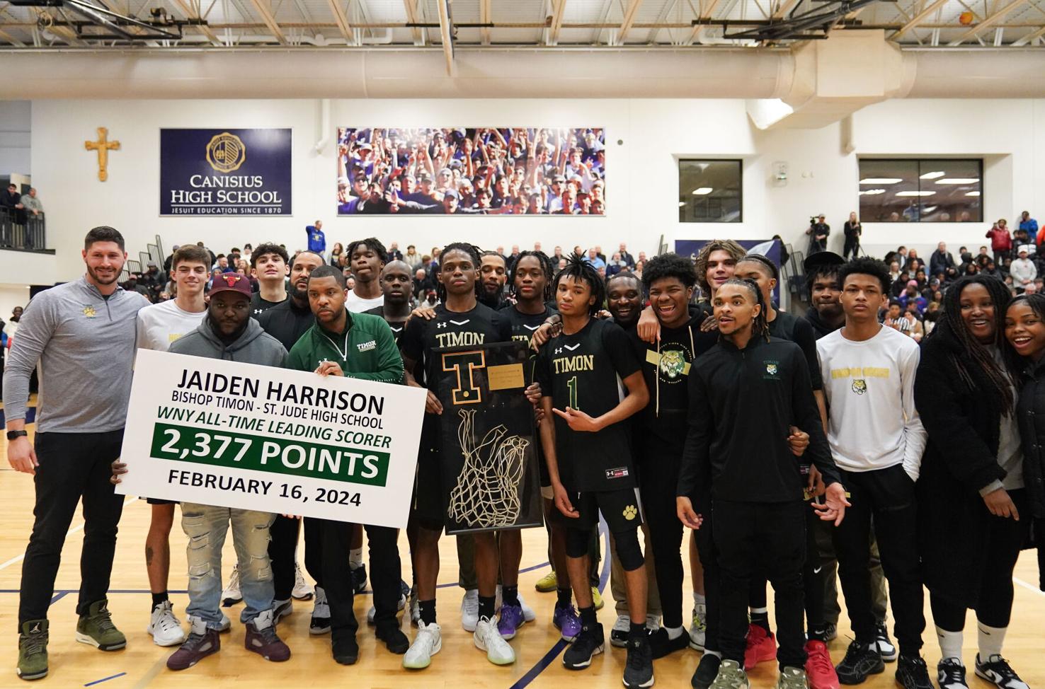 Photos: Jaiden Harrison breaks scoring record as Bishop Timon beats ...