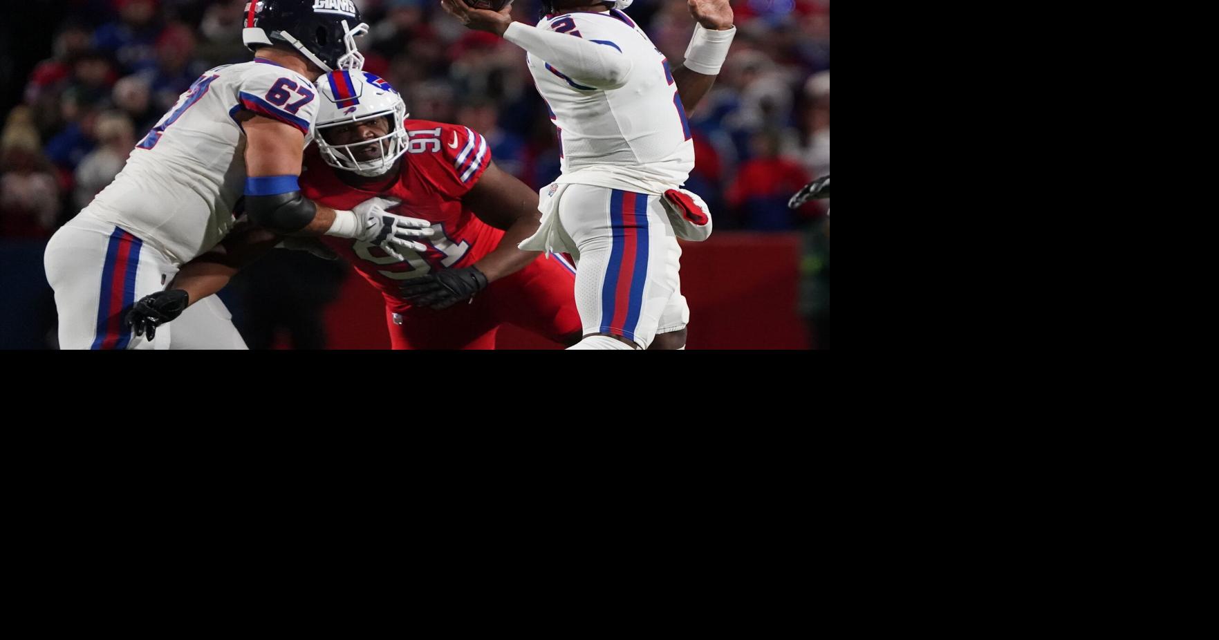 Bills defensive tackle Ed Oliver fined again; NFL fines four players ...