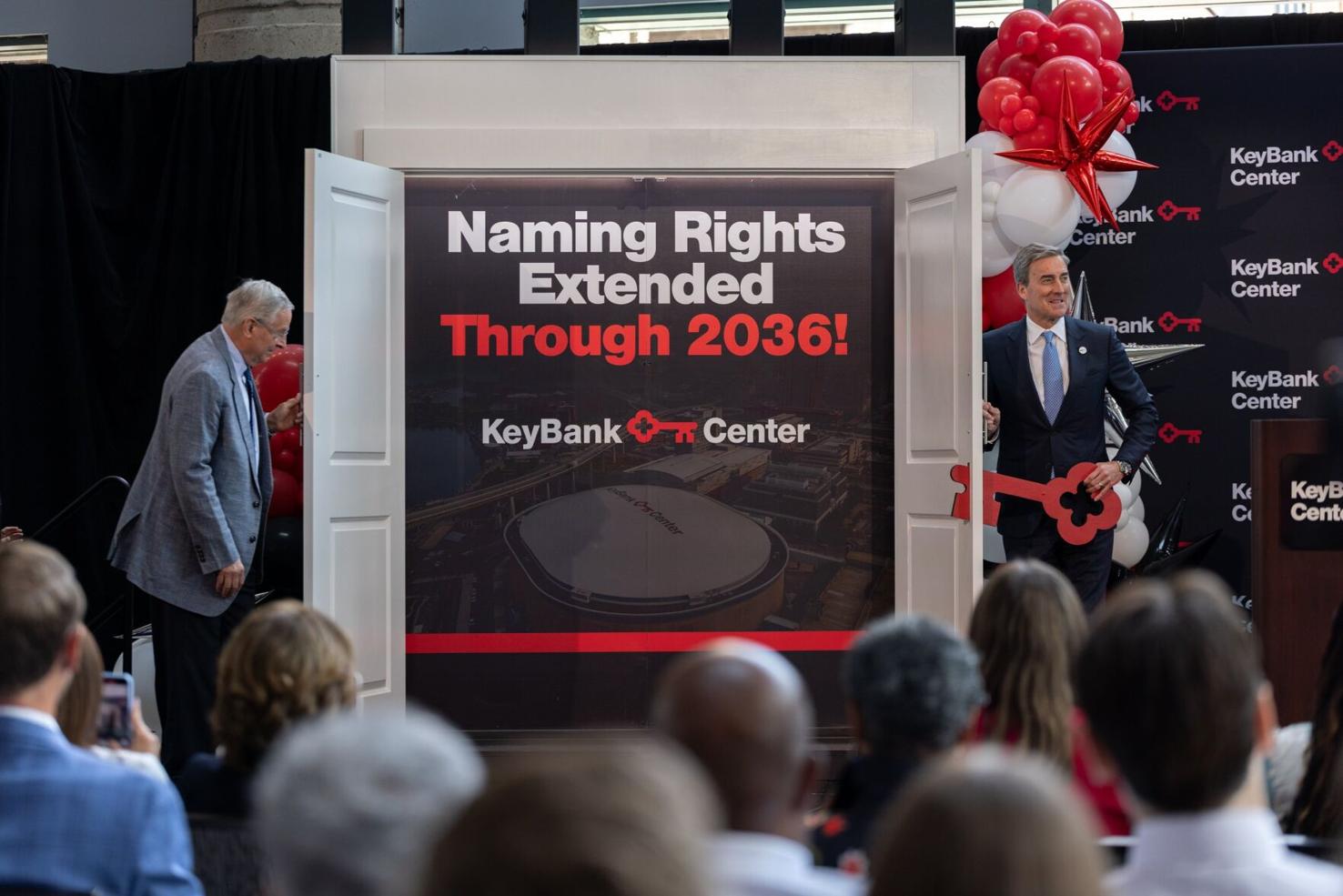 Sabres reach 10-year extension with arena namesake KeyBank