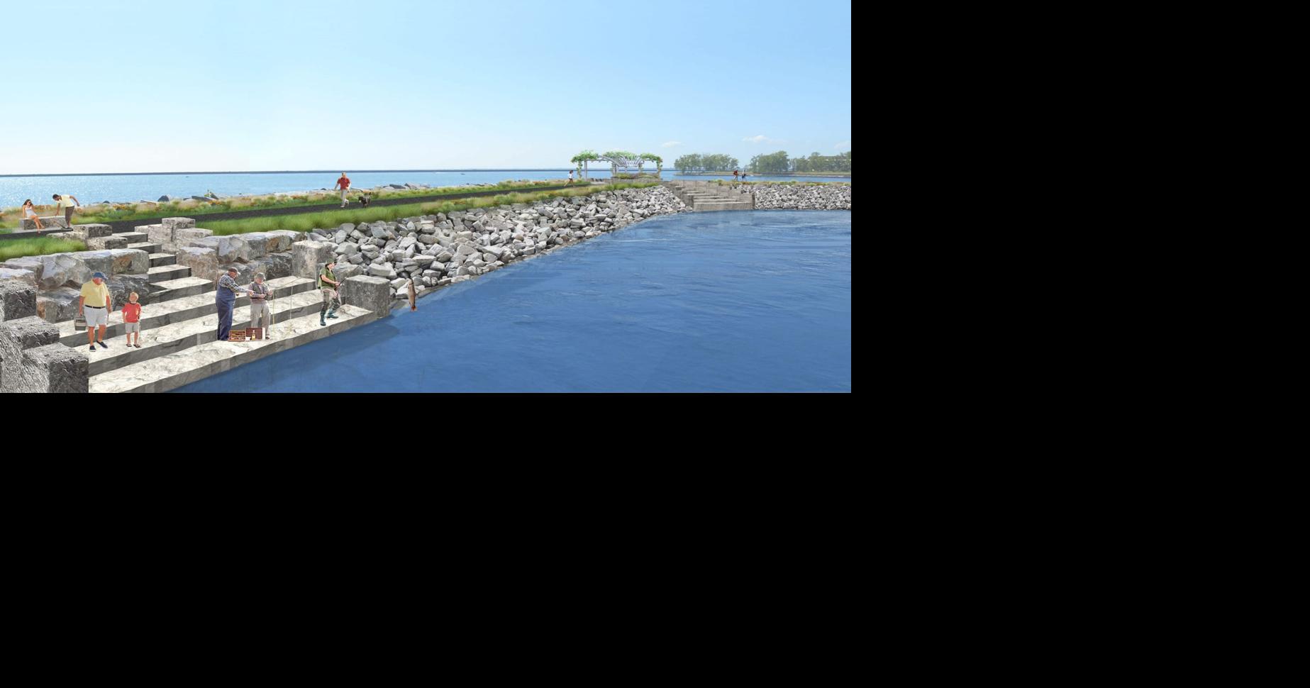 Work begins to rehabilitate Outer Harbor breakwall