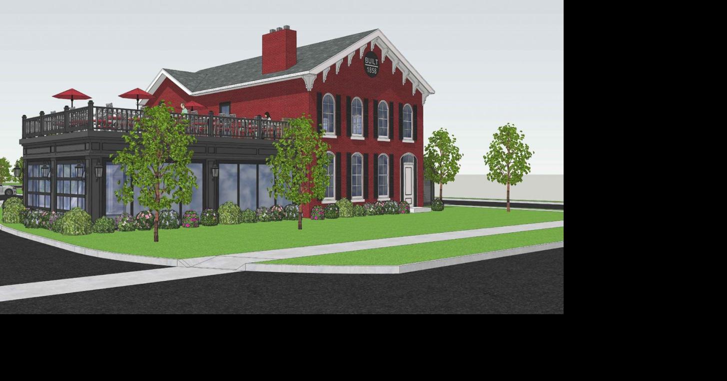 Bar-Bill presents plans for a new Old Red Mill Inn