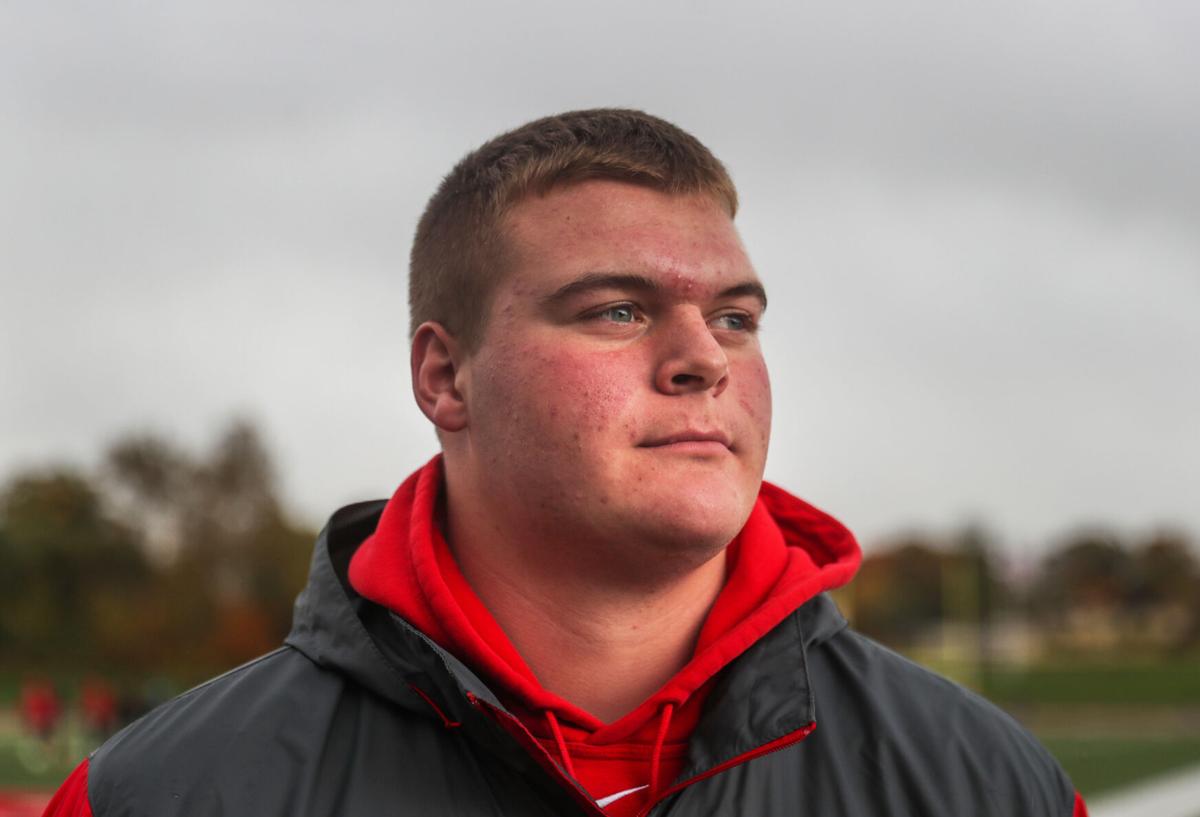 At 6-foot-8 and 305 pounds, St. Francis' Marcus Harrison has drive to ...