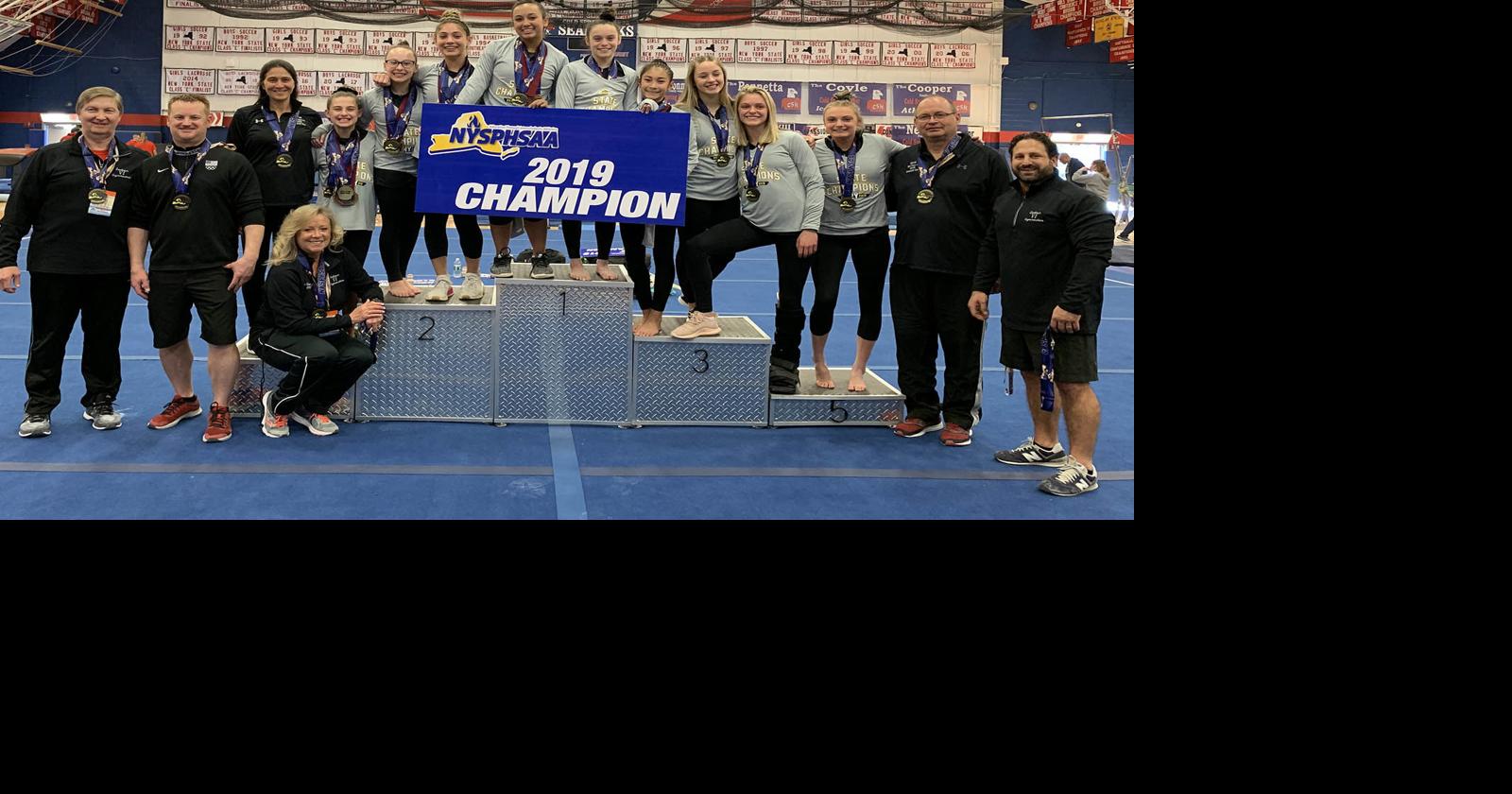 Frontier seventh-grader sets all-around record in NYSPHSAA gymnastics meet