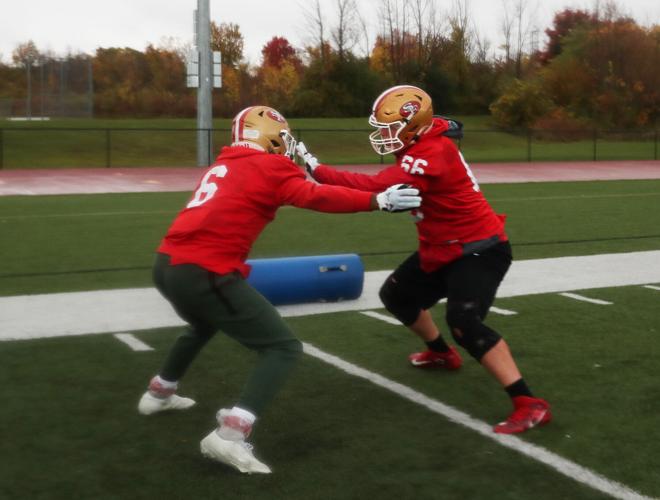 At 6-foot-8 and 305 pounds, St. Francis' Marcus Harrison has drive to ...