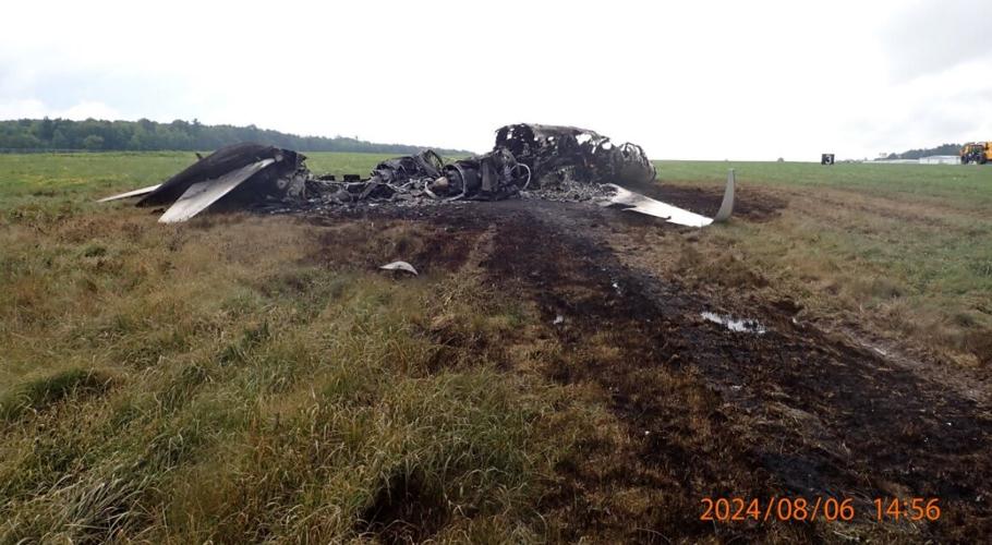 NTSB report on Jamestown jet crash that injured Buchheit
