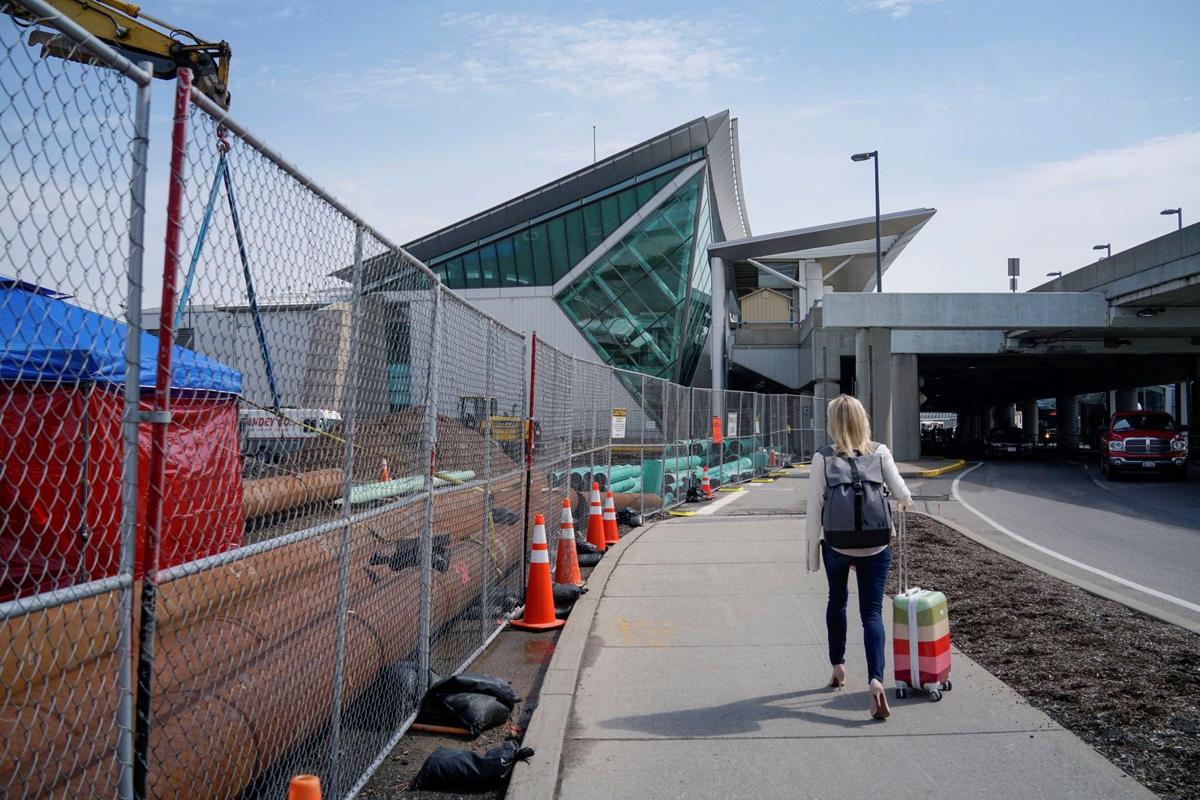 Buffalo airport is now a construction zone
