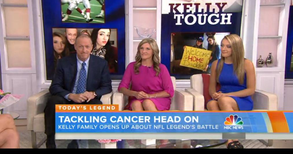 Jim Kelly, wife Jill & daughter Erin appear on Today Show