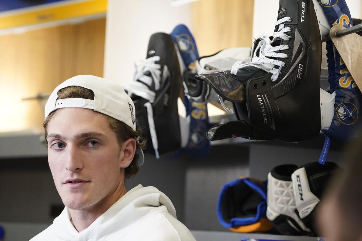 Tage Thompson's leadership on display as Sabres process