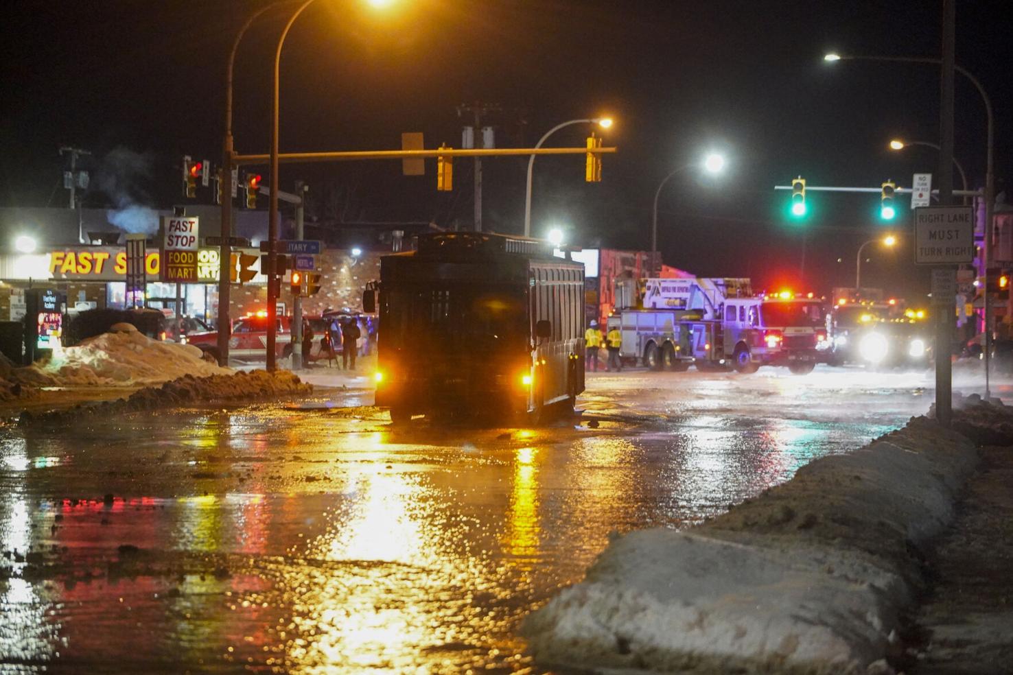 Water main break causes 'severe flooding' in Buffalo