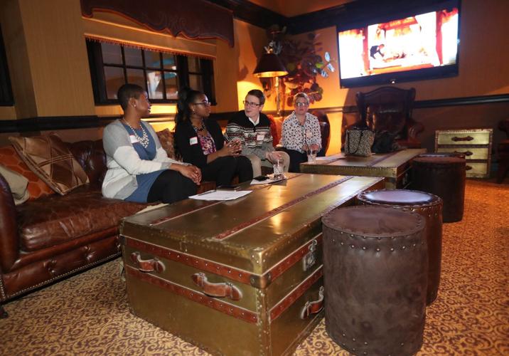 Comfortable luxury served inside Statler's hidden-away Lobby Bar