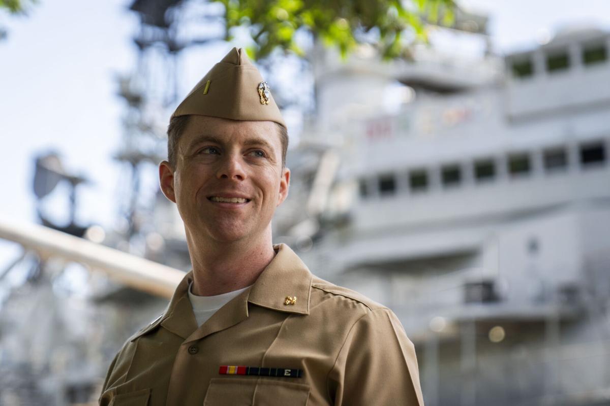 Journey of Navy officer with HIV toward 'bigger cause'