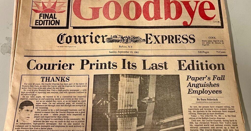 Letter: Nostalgic look back to days when two newspapers ruled