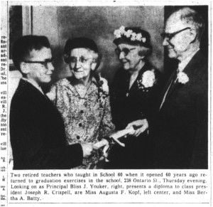 June 19, 1959: School 60’s 60th graduating class