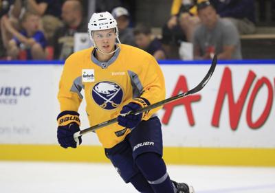 Jacob Bryson: Old hand at Sabres development camp, rookie in business ...
