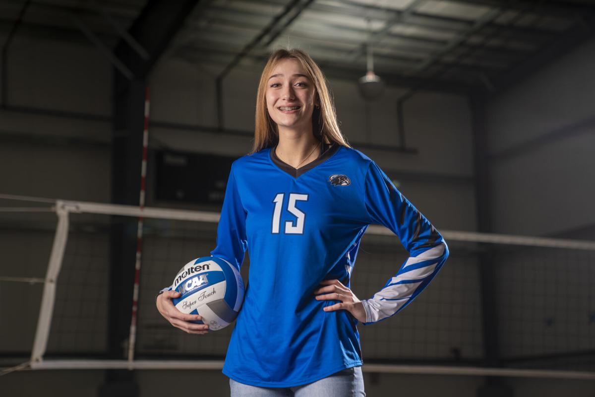 Frontier girls volleyball gains its footing