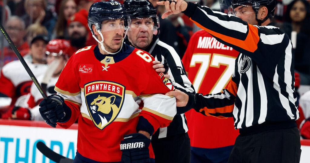 NHL power rankings: Panthers coming to town Monday
