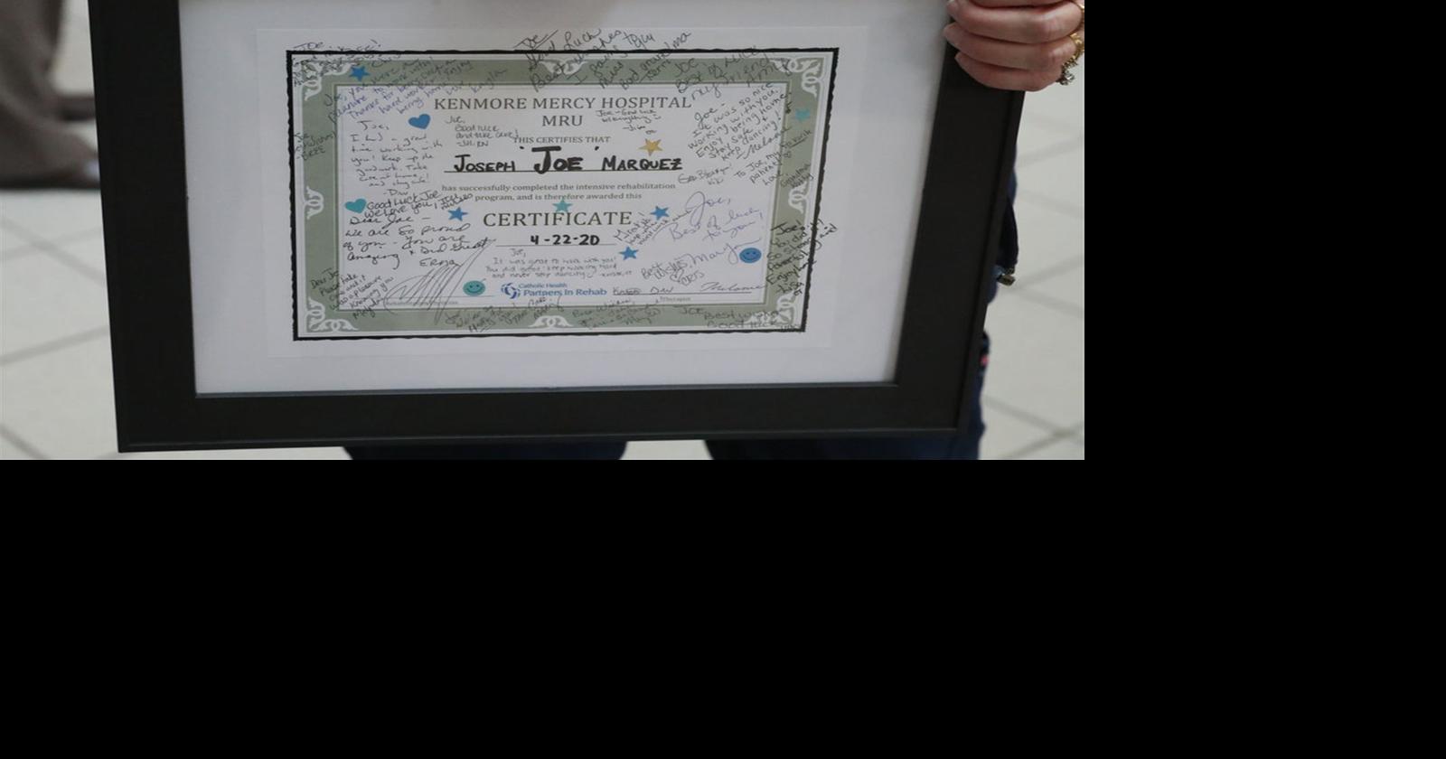 Joseph Marquez, a 27-year-old special needs Covid-19 patient, finally ...