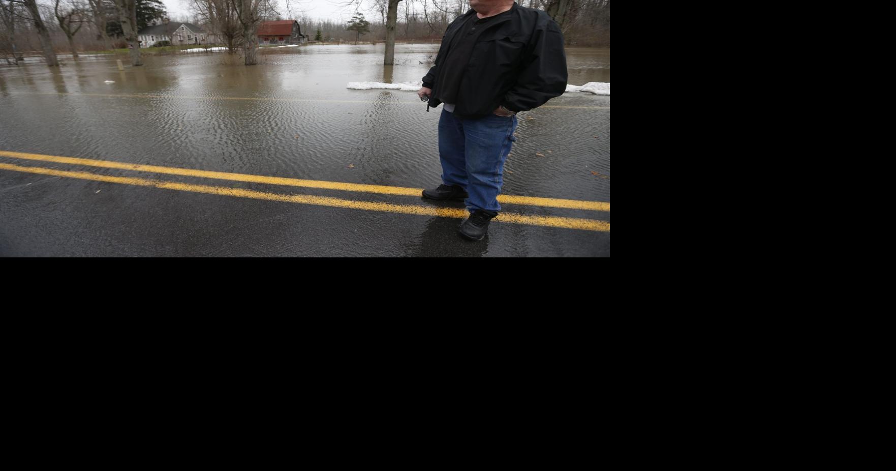 As flooding worries subside after storm, attention is turned to broken ...