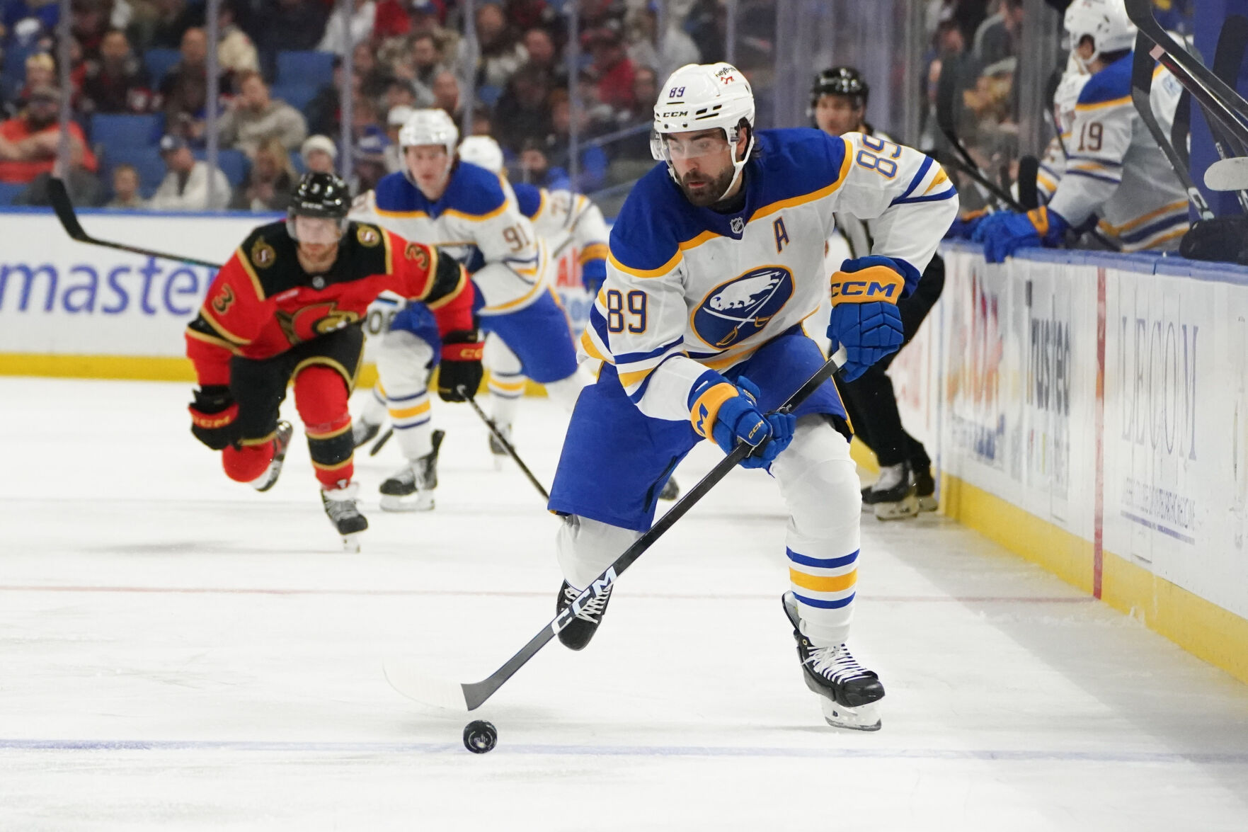 Flame turned down on Alex Tuch talks as Sabres focus on wins