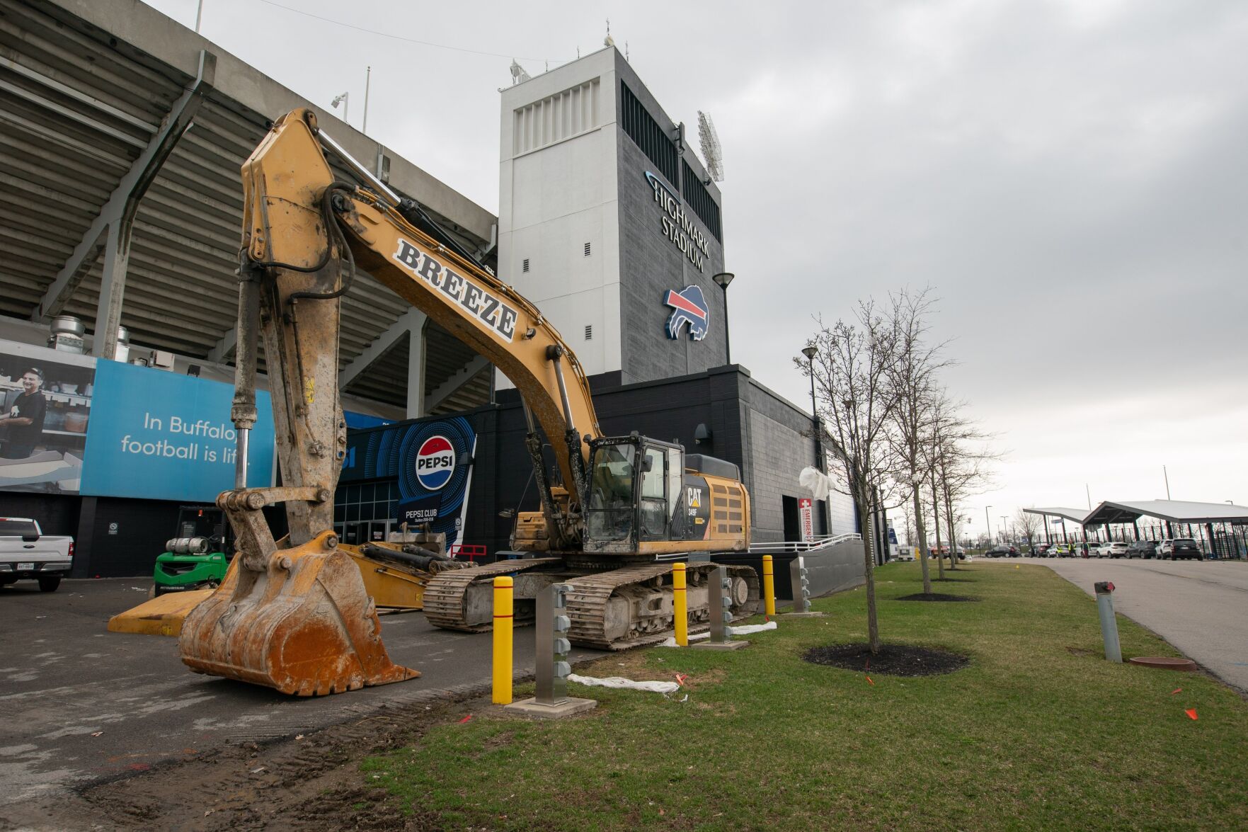 Power shut off at Highmark Stadium with demolition starting