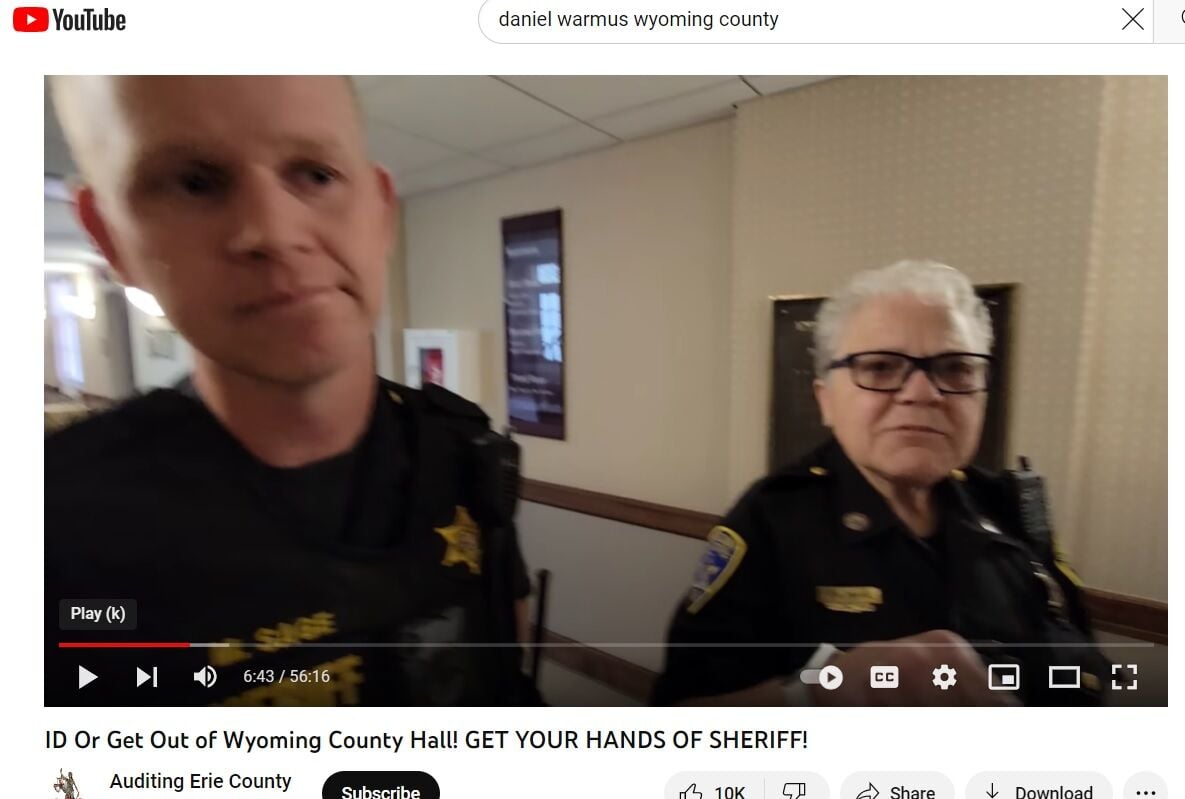 Capitol rioter Daniel Warmus sues 3 local governments