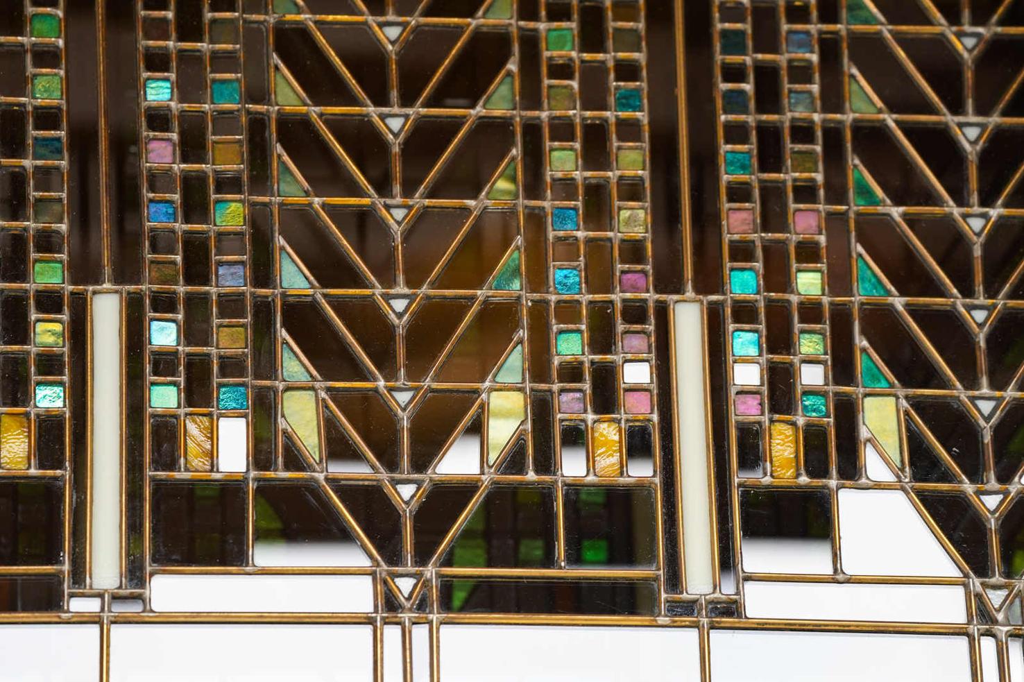 Photos: Tree of Life art glass windows at the Darwin Martin House