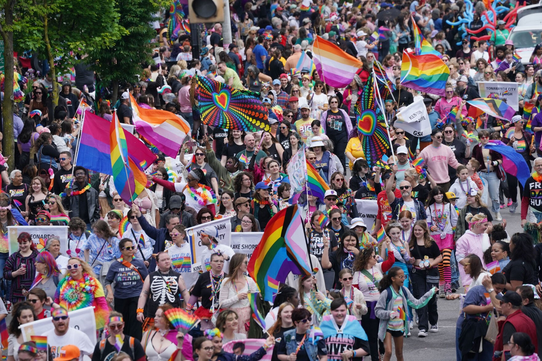 Photos: Revelers at the 2025 Buffalo Pride Parade