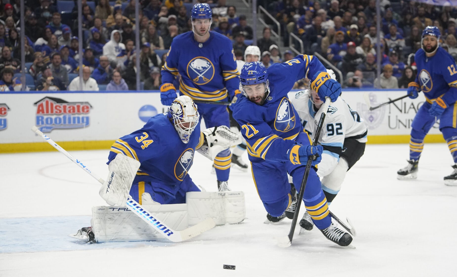 Buffalo Sabres defense pivots after Conor Timmins injury
