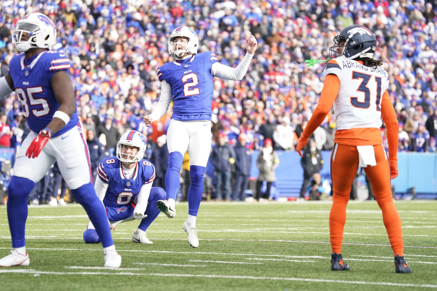 Bills change kicker Tyler Bass' contract to create cap space