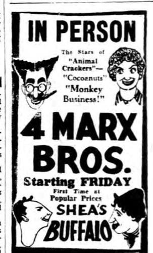 Groucho Marx crashed Canisius dance at Buffalo's Statler