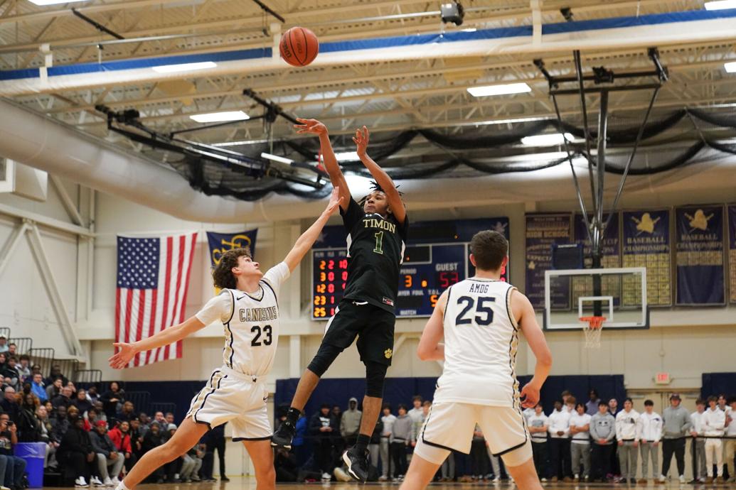 Photos: Jaiden Harrison breaks scoring record as Bishop Timon beats ...