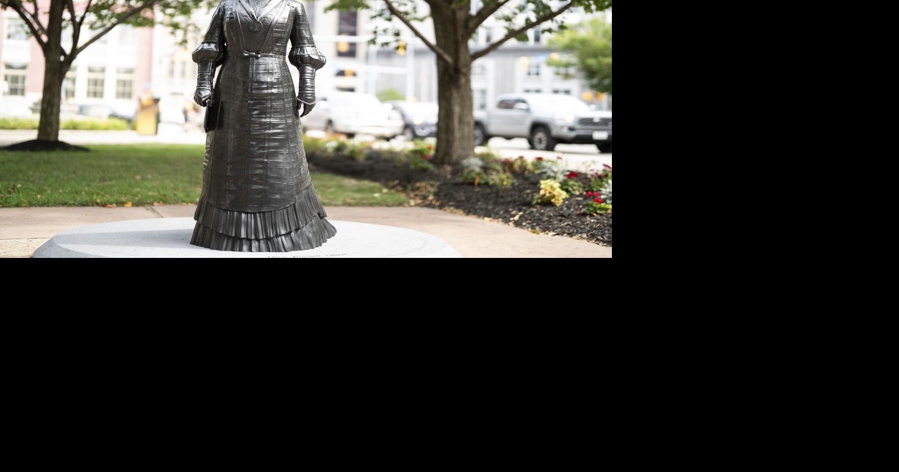 Erie County installs three bronze statues to important women