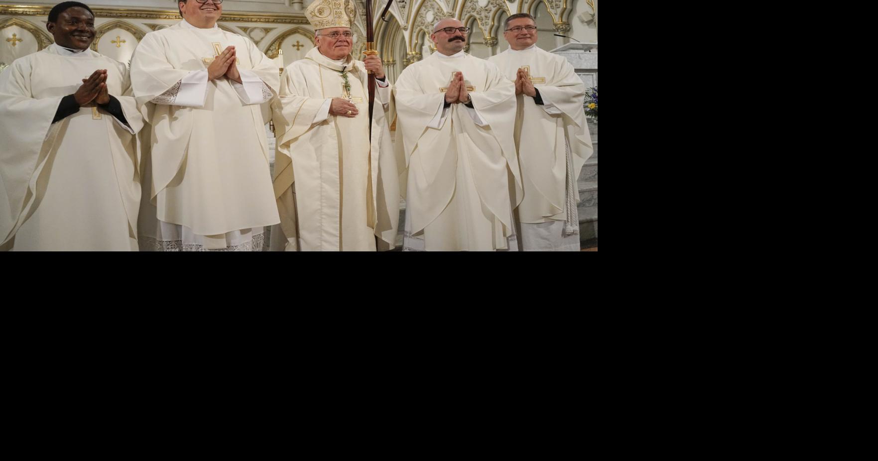 'I've been waiting for this my whole life,' says one of four new priests