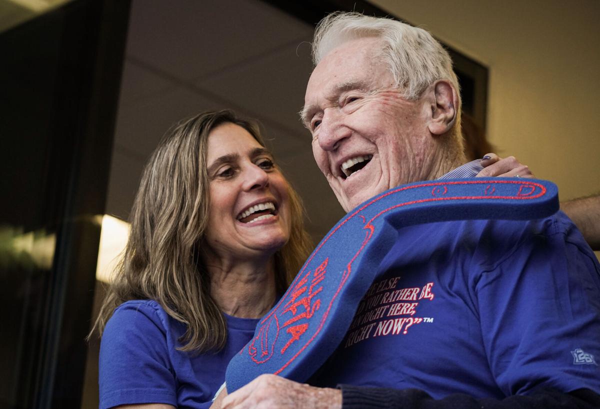 Former Bills coach Marv Levy returns to Buffalo