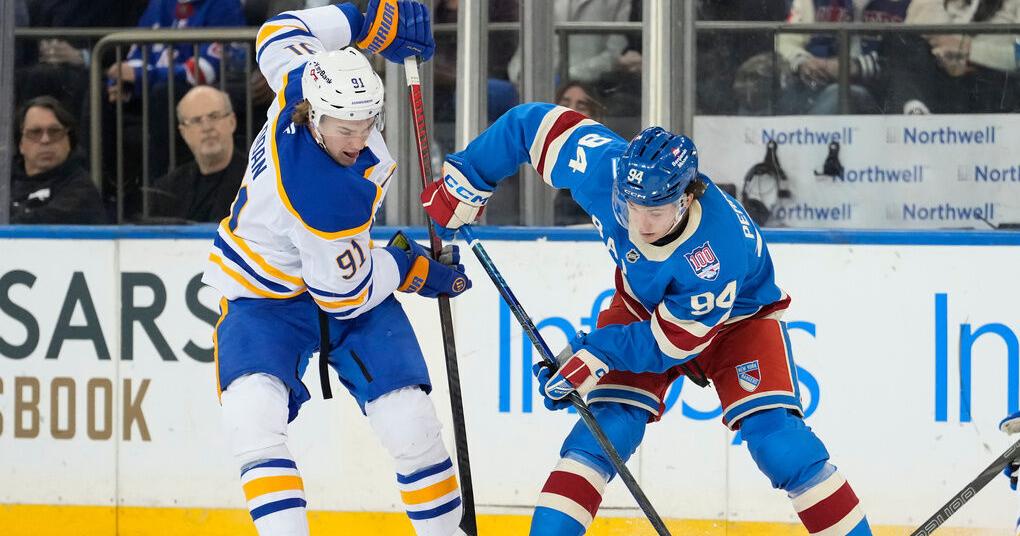 Buffalo Sabres defeat New York Rangers, 5-3