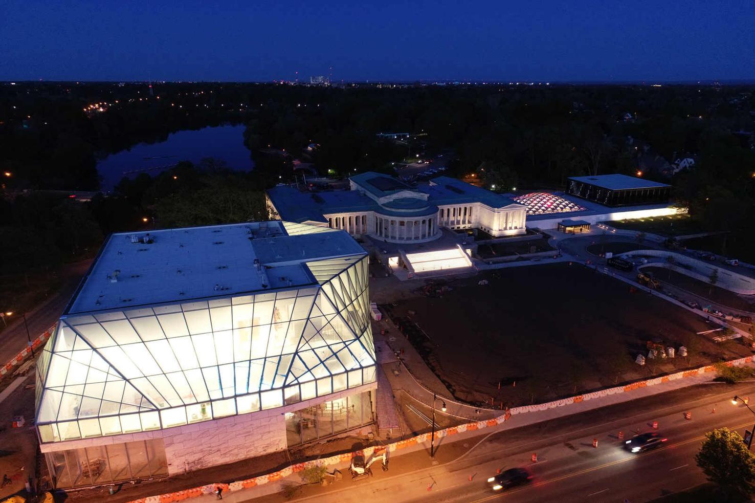 How the Buffalo AKG Art Museum is advertising its reopening