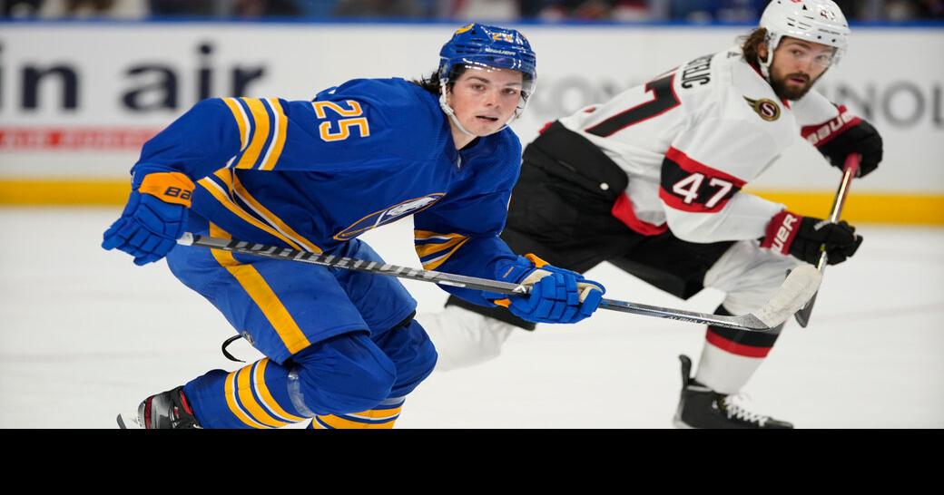 'Thrown into the fire,' Sabres' defense forced to adjust with 2 key ...