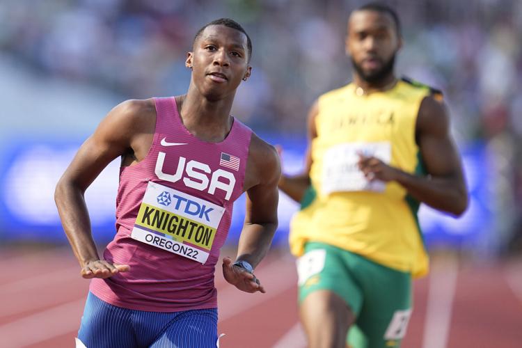Teen sprinter Knighton already breaking Bolt's youth records