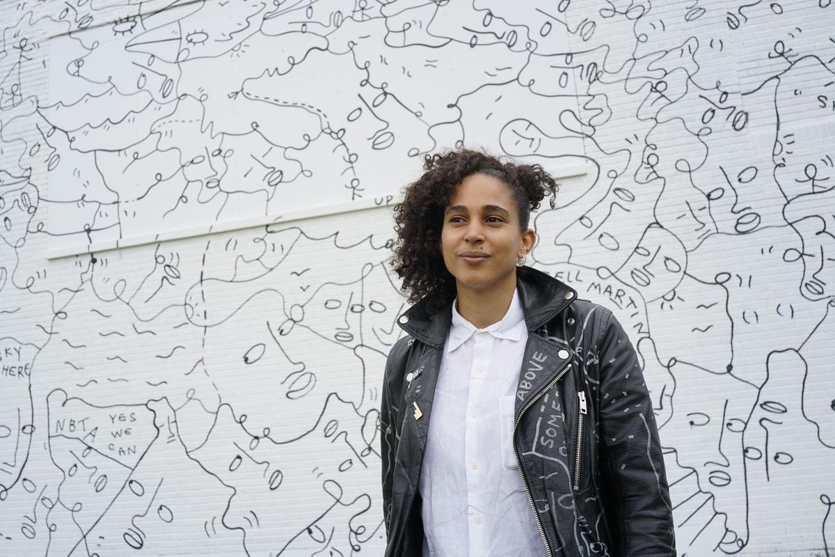 Shantell Martin's mural signals rebirth of East Side's Northland ...