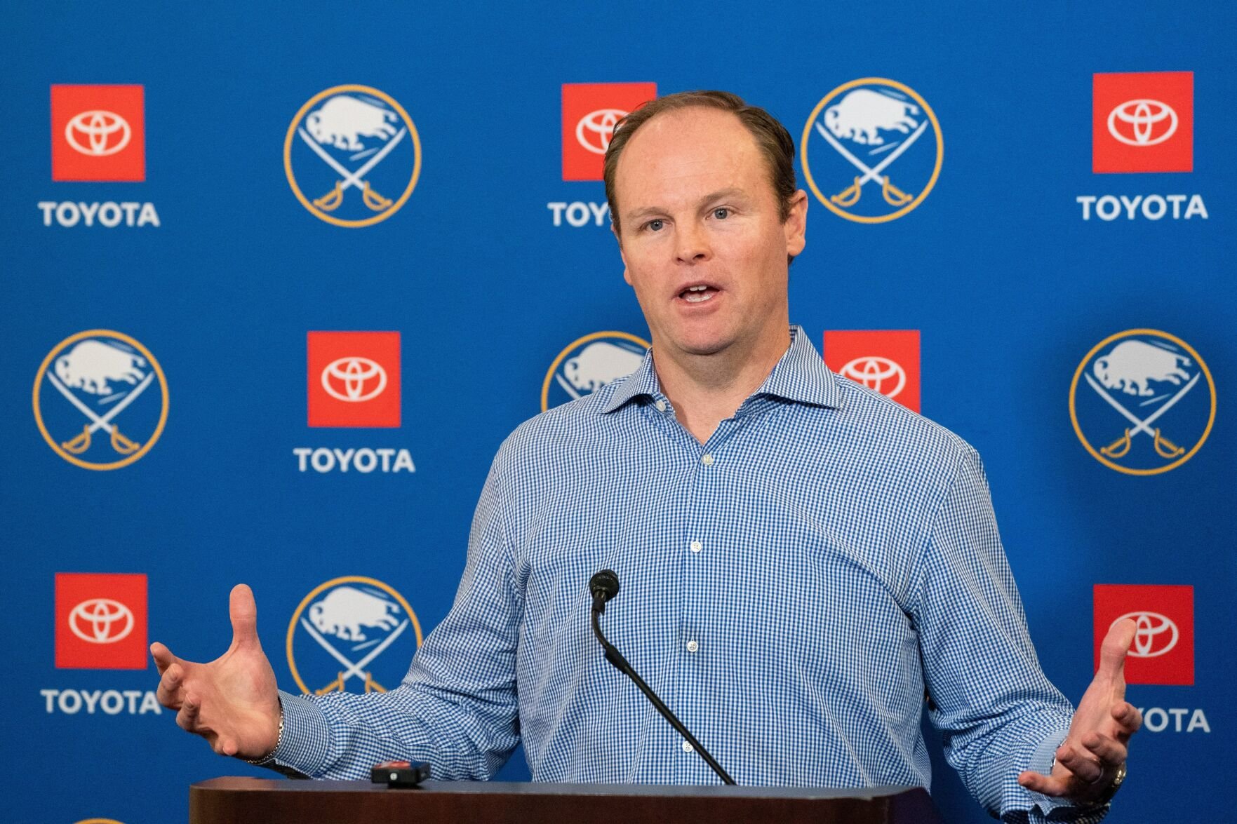 Kevyn Adams is getting a last chance from Terry Pegula